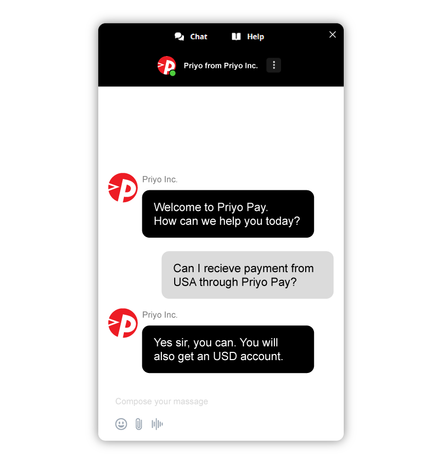 Priyo - Your bridge from the USA to the emerging markets!